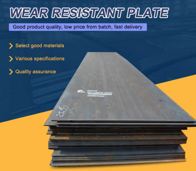 Ar500 Armor Ar400 Wear Resistant Steel Plate Abrasion Resistant