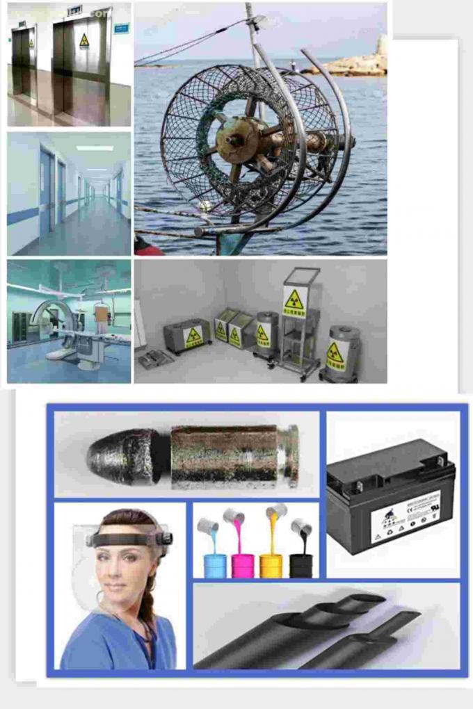 1/3/4/5/6/8mm Soft Lead Sheet 2mm For Radiation Protection